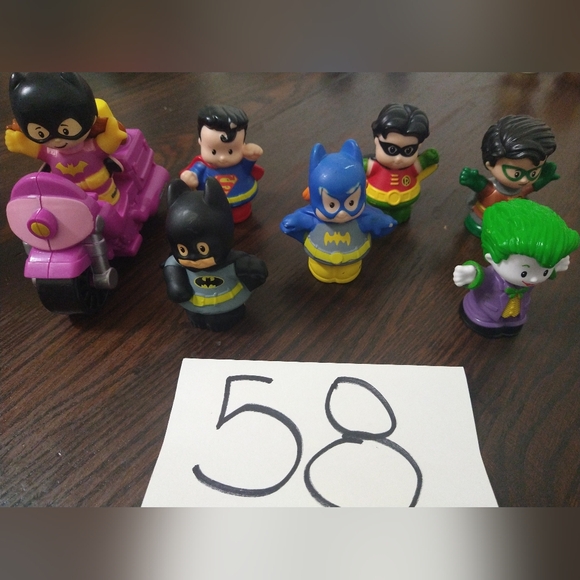 Fisher-Price | Toys | Dc Super Friends Little People Superman Batman ...